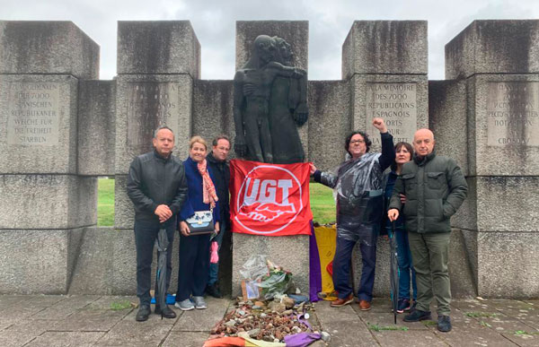 UGT | UGT rinde homenaje a las víctimas del nazismo en su visita a Mauthausen
